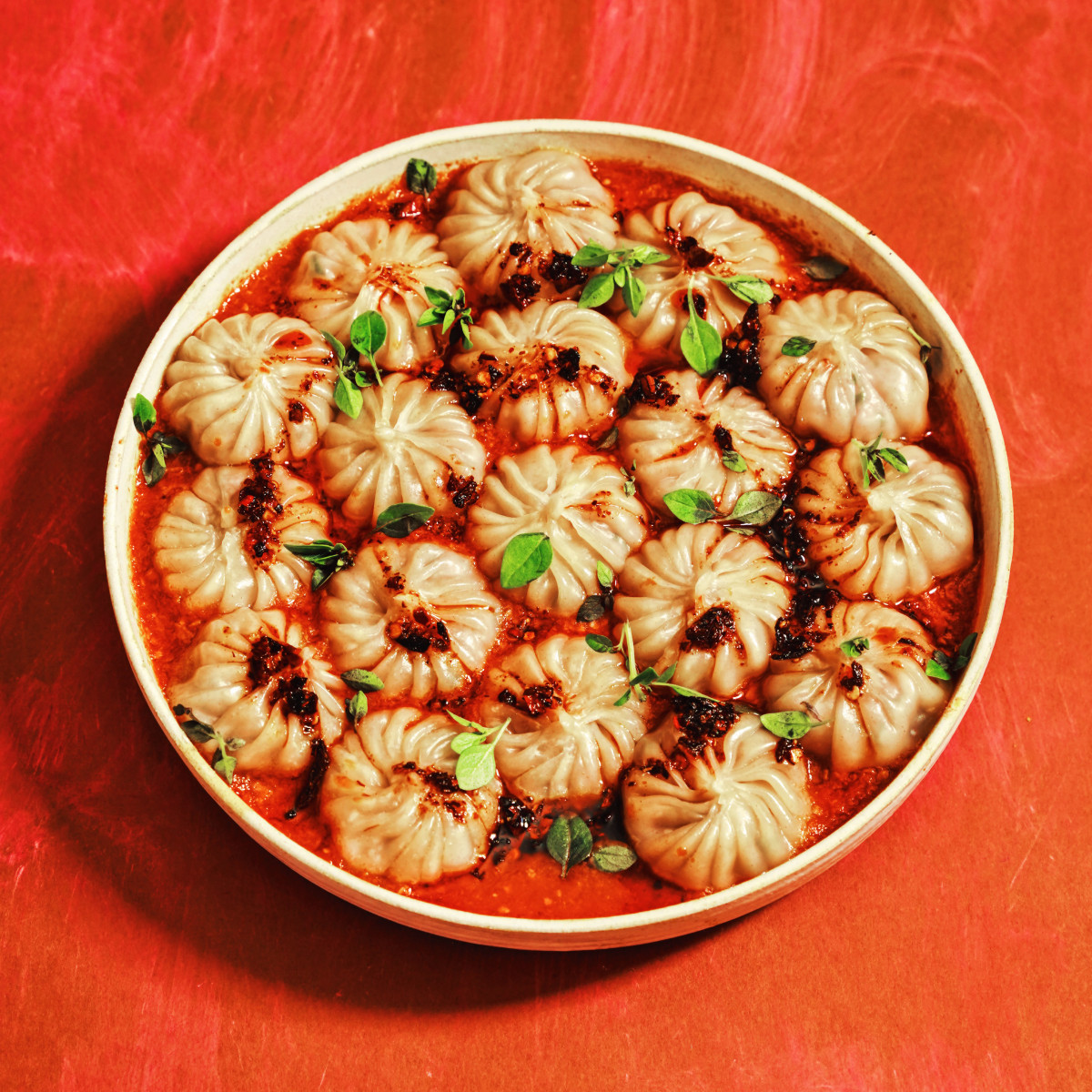 Dumplings in Pomodoro Sauce | Little Fat Boy