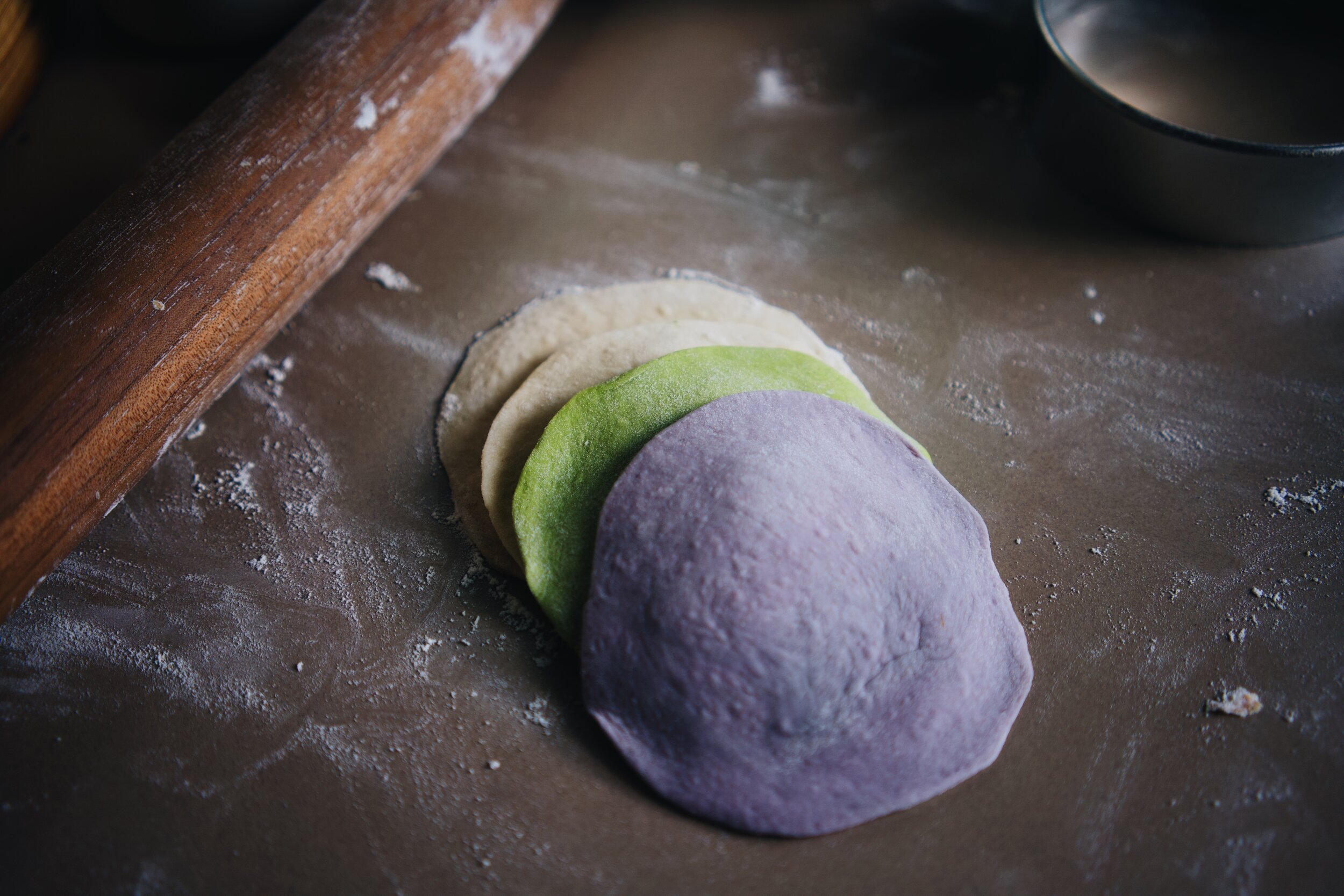 Purple Steamed Bao Dough | Little Fat Boy