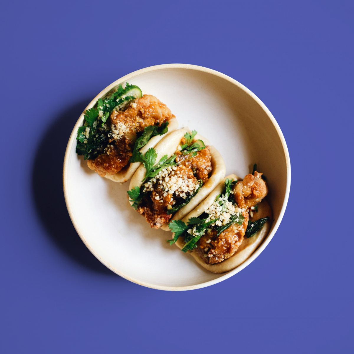 Taiwanese Salt and Pepper Fried Chicken Gua Bao 割包 | Little Fat Boy