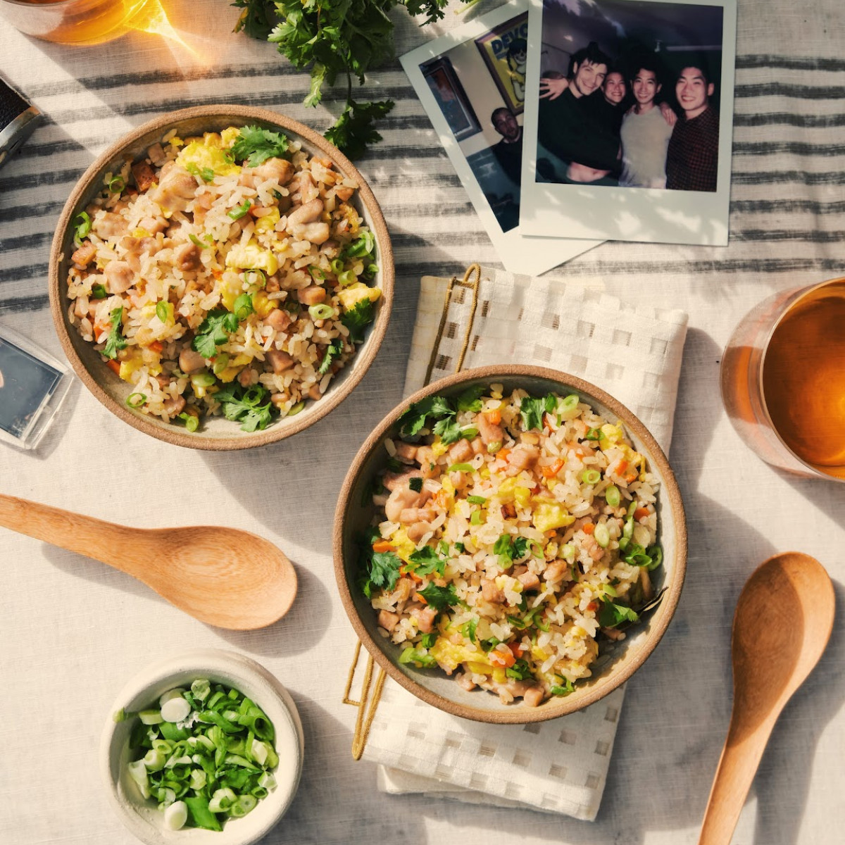 Turkey Fried Rice with Sage and Scallion | Little Fat Boy